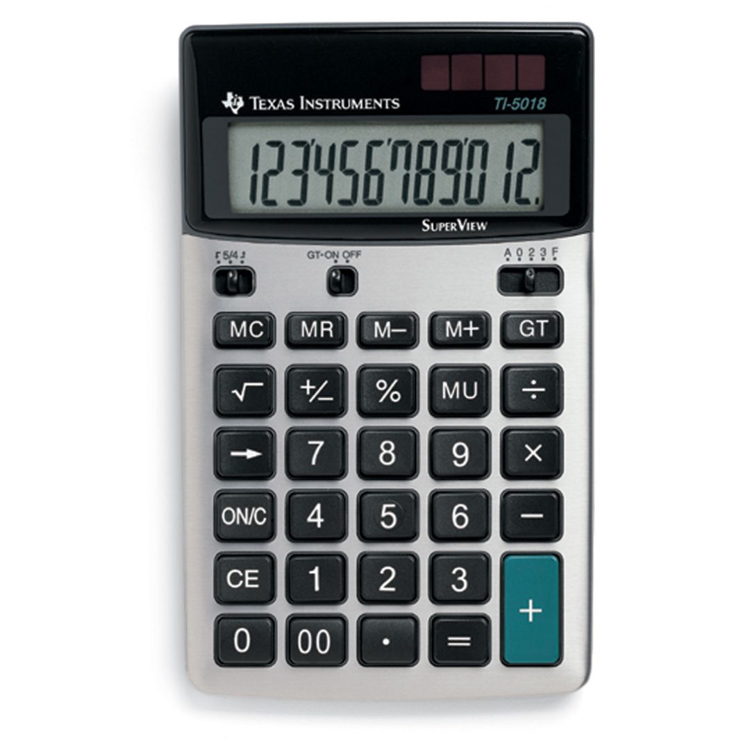 Calculadora Texas Instruments 4 Operaciones TI-5018 SV – calcularTI