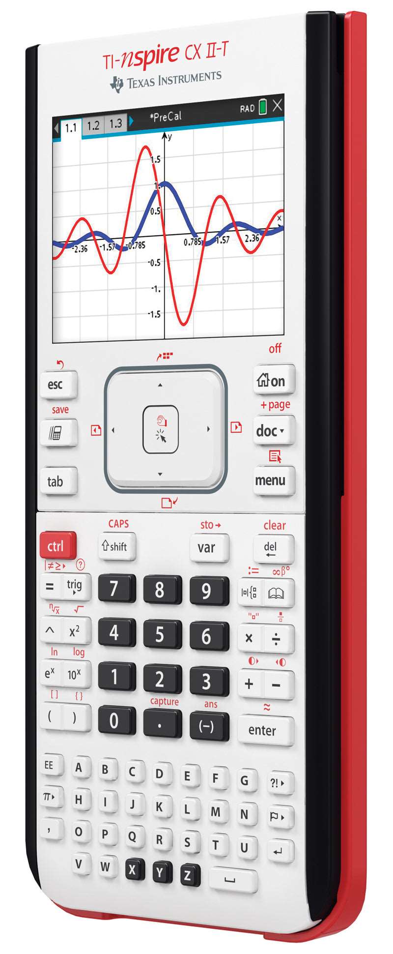 Calculadora Gràfica Texas Instruments TI-Nspire CX II-T – calcularTI